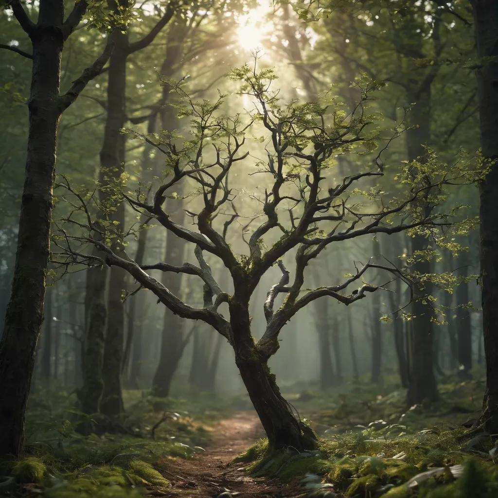 The Role of Y-Shaped Tree Branches in Ecosystem Health