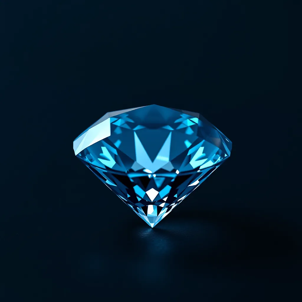 Exploring the Origins and Mining Sites of Blue Diamonds